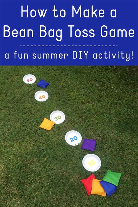 Diy Bean Bag Toss Game Bean Bag Toss Game Diy Bean Bag Toss Game