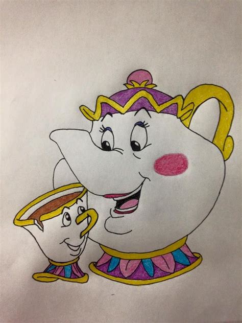 Mrs Potts And Chip The Teacup Belle Disney Character Disney