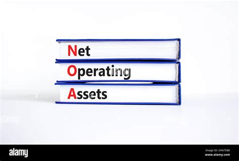 NOA Net Operating Assets Symbol Concept Words NOA Net Operating Assets On Books On A Beautiful