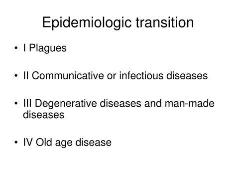 Ppt General Model Of Health Transition Powerpoint Presentation Free