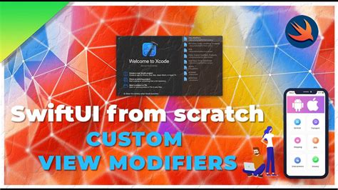 swiftui from scratch 9 custom view modifiers 2021 youtube