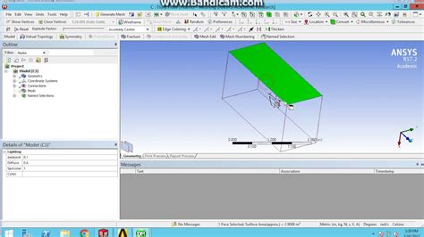 Fluent 2 1 Import And Mesh Youtube