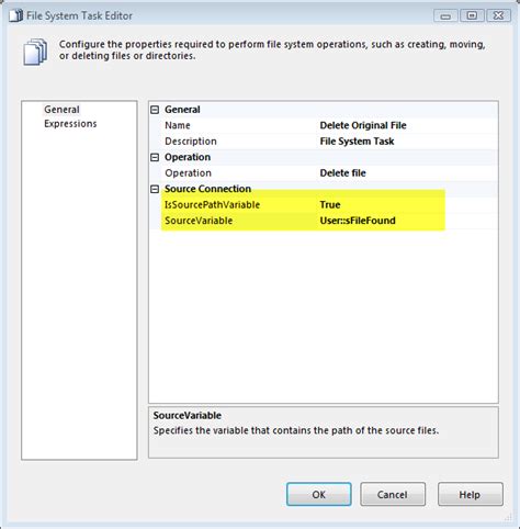 Deleting Files Using File System Task In Ssis Raymund Macaalays Dev Blog