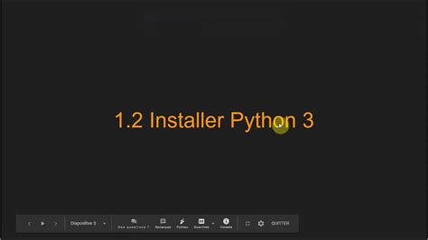 12 Installer Python3 Youtube