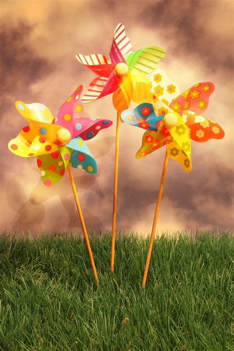 어린이들 어린이 장난감 바람개비 여름 Pixabay의 무료 사진