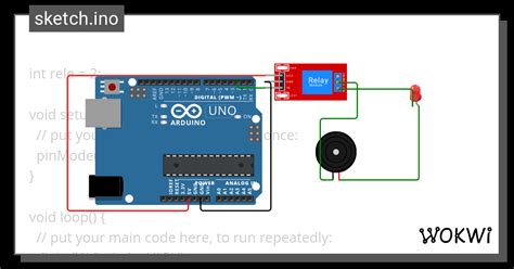 Clase Relé Wokwi Esp32 Stm32 Arduino Simulator
