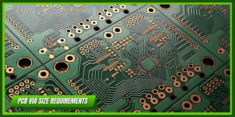 Complete Pcb Via Size Guideline