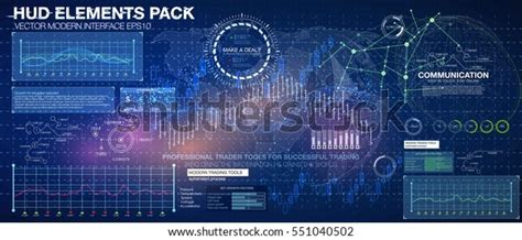 Set Graphs Charts Statistic Data Information Stock Vector Royalty Free 551040502 Shutterstock