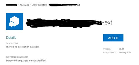Spfx Library Solution Cannot Be Added To Site Collection · Issue 6902