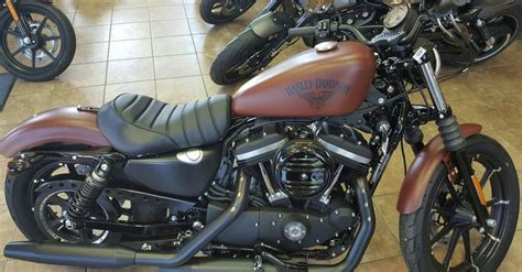 2017 Iron 883 Red Iron Denim Harley Davidson Motorcycle