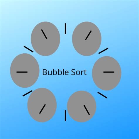 Logo For Bubble Sort Devpost