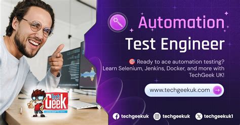 techgeek uk on linkedin automationtesting selenium testengineer
