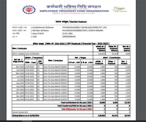 EPF Passbook Check Download Online Missed Call SMS In