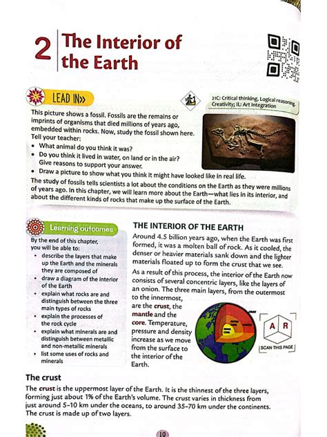 Grade 7 Text Book Interior Of The Earth Sst Pdf