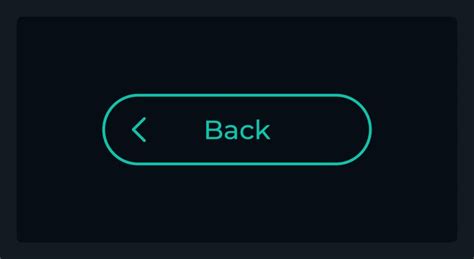 Premium Vector Hover Return Button Ui Element Template