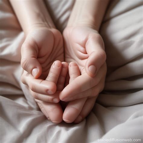 Tiny Person In Giant Hands Stable Diffusion Online