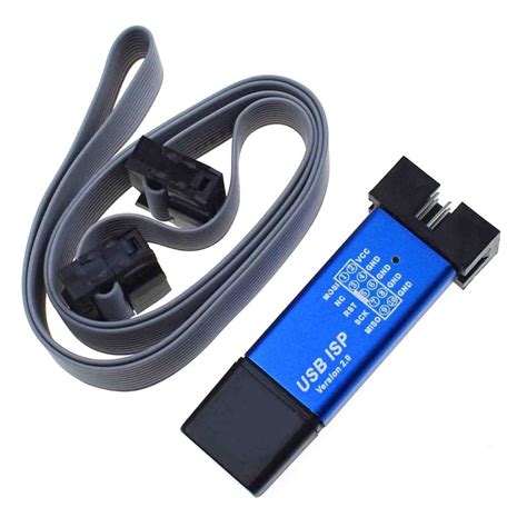 Probots AVR USB ISP USBISP USBASP ASP Programmer For ATMEL With Aluminum Shell Buy Online India