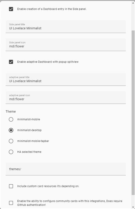 Adaptive Dashboard Not Loading · Issue 1336 · Ui Lovelace Minimalist