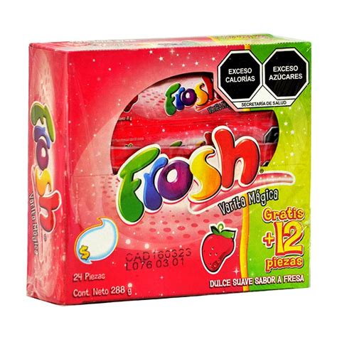 Winis Frosh Varita Magica Fresa 2412gratis Dulcerías Candy
