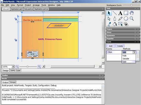 Colaboranet Primeros Pasos Con Xaml