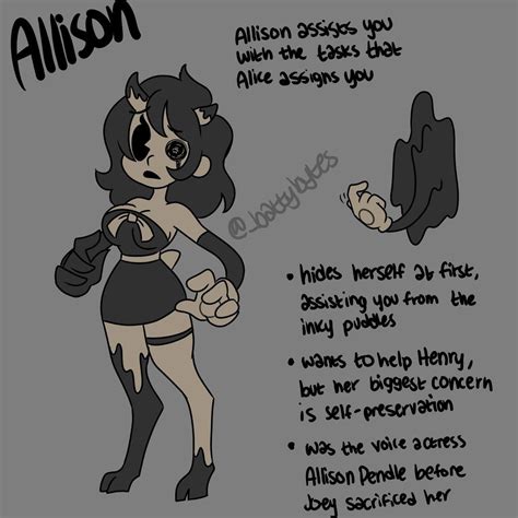 Alice Angel Bendy And The Ink Machine Allison Instagram Profile Darling Lil Storage