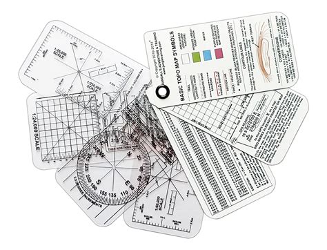 Compass Cards Esee 7 Card Set 3 White Cards And 4 Clear Cards Assembled