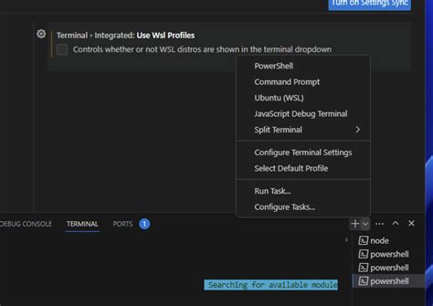 Usewslprofiles Is Not Respected Until I Create A New Terminal · Issue