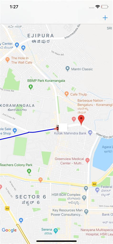 Ios What Is The Best Way To Interpolate Points Between Coordinates In