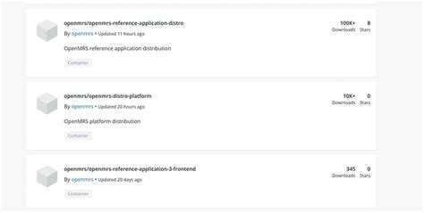 Docker Image 3x Development Openmrs Talk