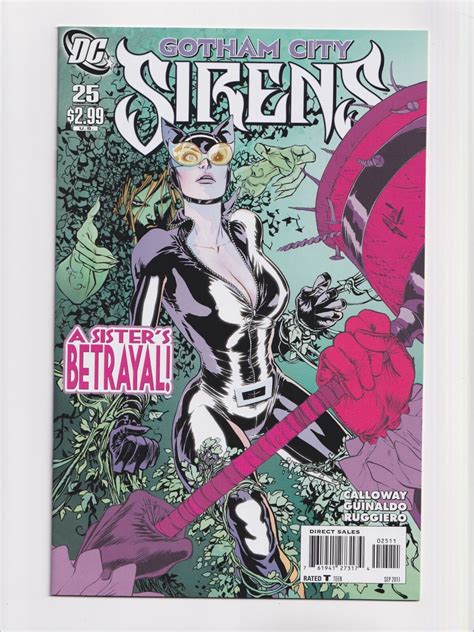 Gotham City Sirens 25 Dc Comics 2011 Nm Harley Quinn Poison Ivy