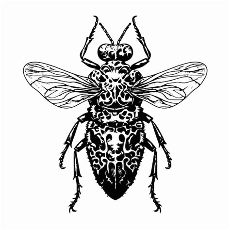 Premium Vector Insect Sketch