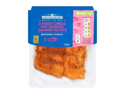 Lighthouse Bay Hot Smoked Salmon Assorted Lidl UK Lighthouse Bay Hot Smoked Salmon Assorted Lidl UK
