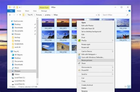 how to resize multiple images at once on windows 10 better tech tips