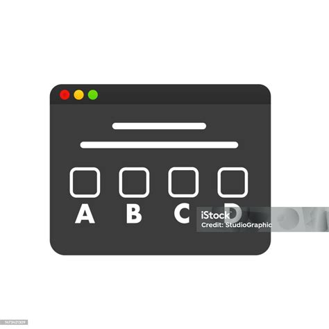 웹 페이지 온라인 테스트 테스트와 시계가있는 편지 웹 디자인을 위한 현대적인 평면 개념 뉴스레터 체크리스트 이메일 온라인 시험