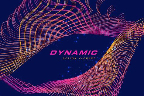 웨이브 배경 추상 벡터 그림입니다 3d 기술 스타일 점으로 그림 점박이에 대한 스톡 벡터 아트 및 기타 이미지 점박이 파도 0명 Istock