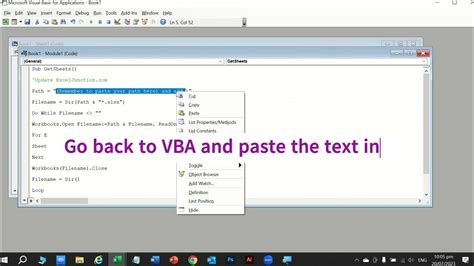 Combining Multiple Workbooks Into One Simple Vba Youtube