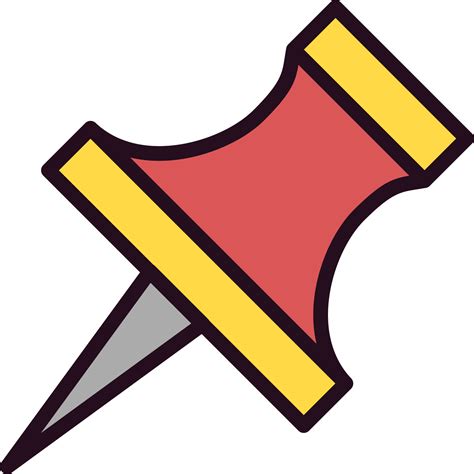 Tack Vector Icon 19788656 Vector Art At Vecteezy