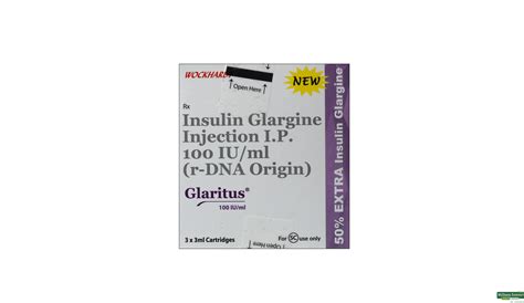 Buy Glaritus Cartridge 100iu 3x3 Ml Online At Best Prices Wellness
