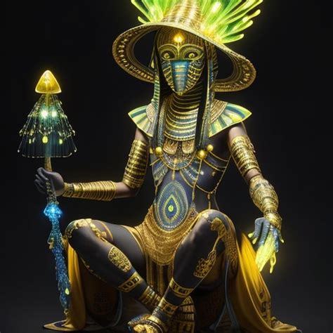 Premium Ai Image Bastet Female Ai Chieftess Pharao