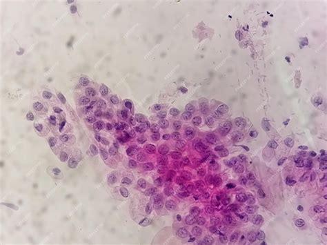 Premium Photo Trichomonas Vaginalis In Pap Smear With Few Acute Inflammatory Cells