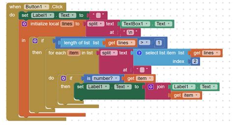 See Only The Second Line Of A Label And Get Only The Number Mit App