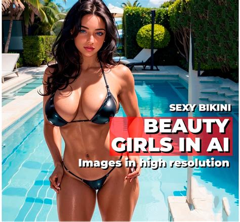 100 Beauty Bikini Girls In Ai Images Digital Babes Digital Download Printable Art Digital