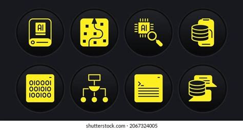 Set Binary Code Cloud Technology Data Stock Vector Royalty Free 2067324005 Shutterstock
