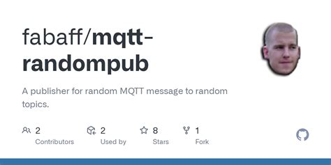 Github Fabaff Mqtt Randompub A Publisher For Random Mqtt Message To Random Topics