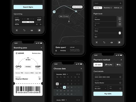 Flight Manager — Widgets By Julia Klochok On Dribbble