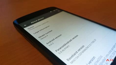 Paranoid Android Announces Alpha Version 1 Of Their Android 502 Lollipop Build