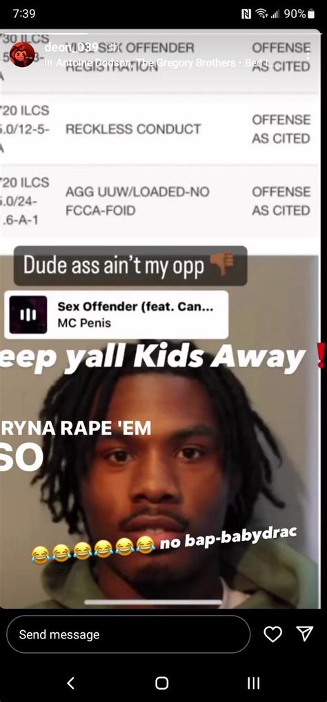 One Of Obn 🖤🔯 🔯 Members Dissing One Their Opps For Being A Ped R