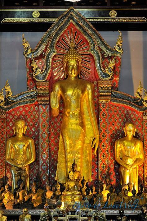 พระประธาน วัดเจดีย์หลวงวรวิหาร จ เชียงใหม่ ศาสนาพุทธ พุทธศิลป์ พระพุทธเจ้า