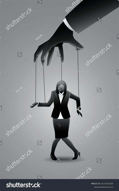 A Woman With A Puppet On A String Over 385 Royalty Free Licensable Stock Vectors Vector Art