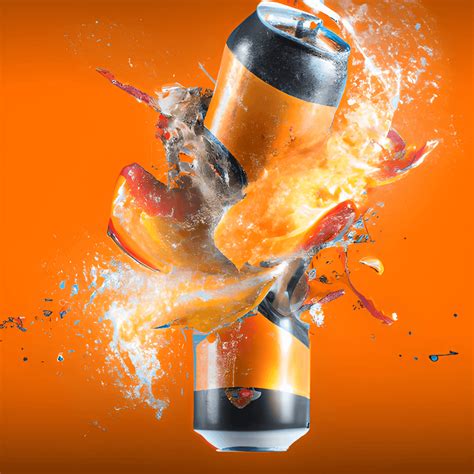 Exploding Energy Drink Commercial · Creative Fabrica